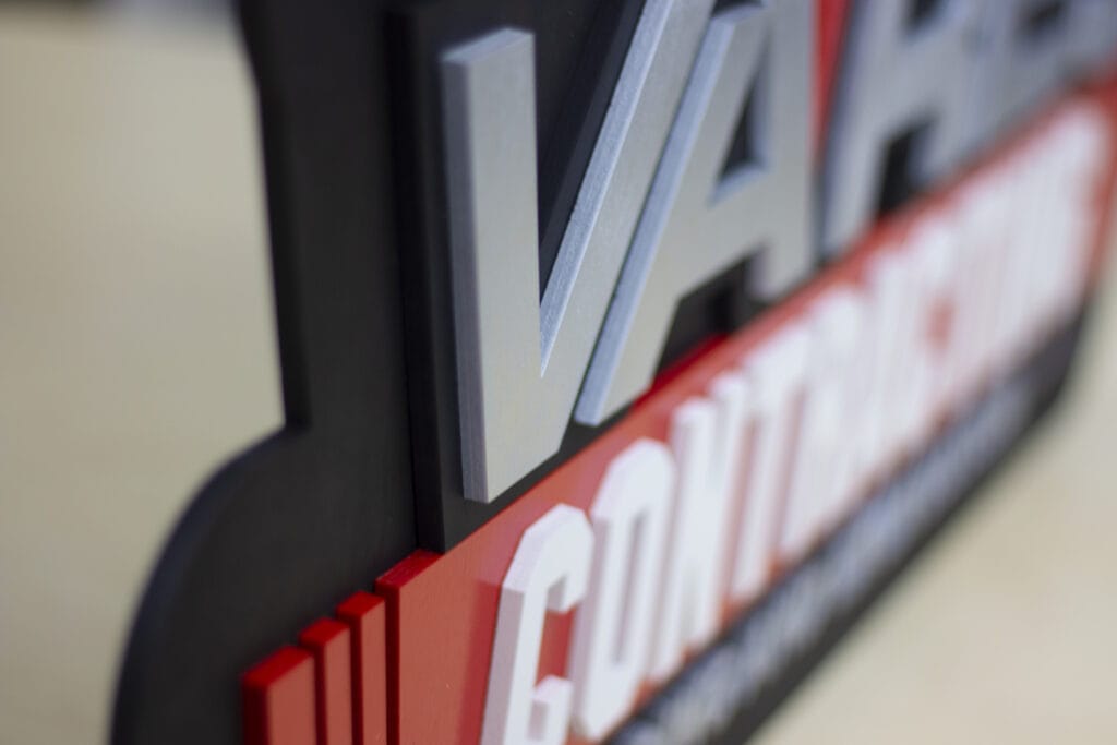 Custom Shape Wood Sign - Contour-Cut Multi-Layered Signage - Lighthouse ...