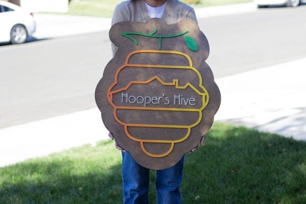 Custom Shape Wood Sign - Contour-Cut Multi-Layered Signage - Lighthouse ...