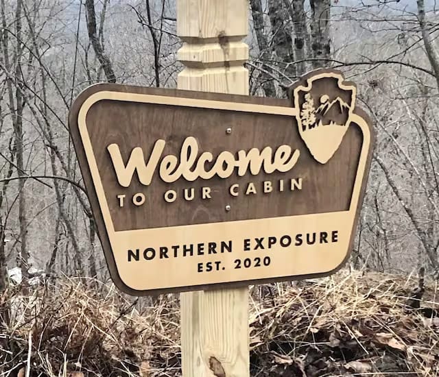 Custom National Forest Sign - Lighthouse Laser Signs